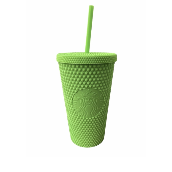 Starbucks | Dining | Starbucks Fall 22 Neon Green Studded 16 Oz Grande ...